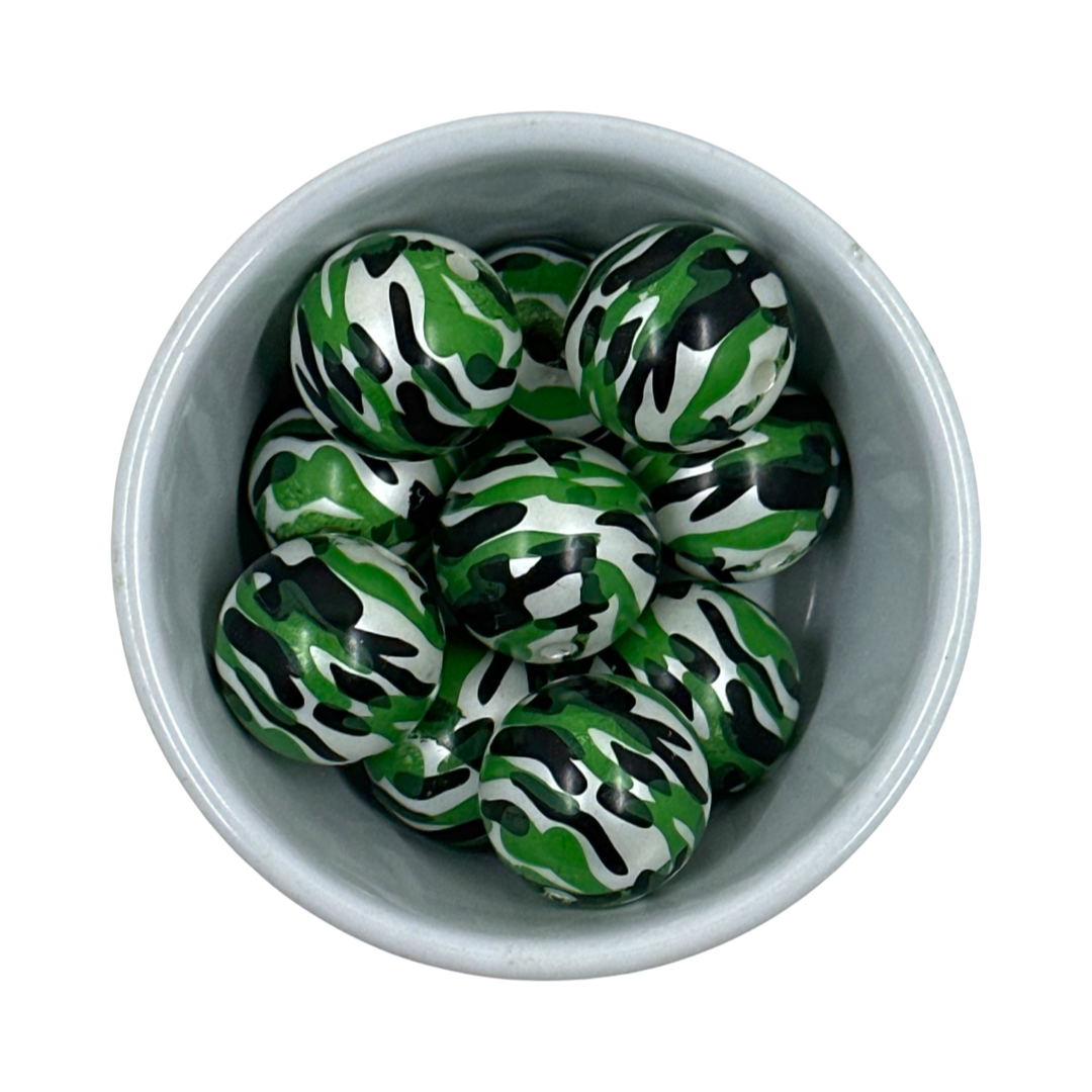 Camo Printed Bead - Stars at Night Co