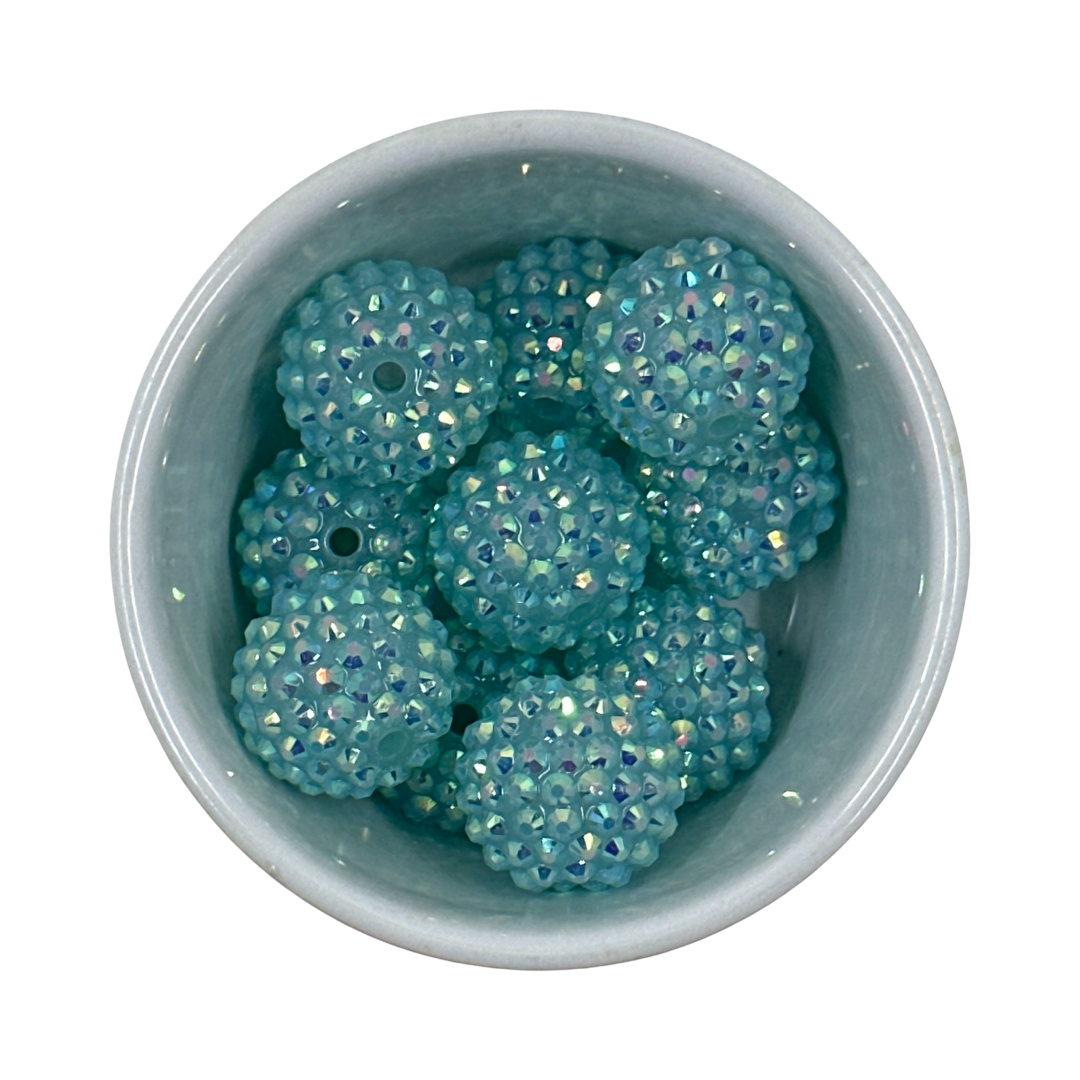 Icy Blue AB Rhinestone Bead - Stars at Night Co