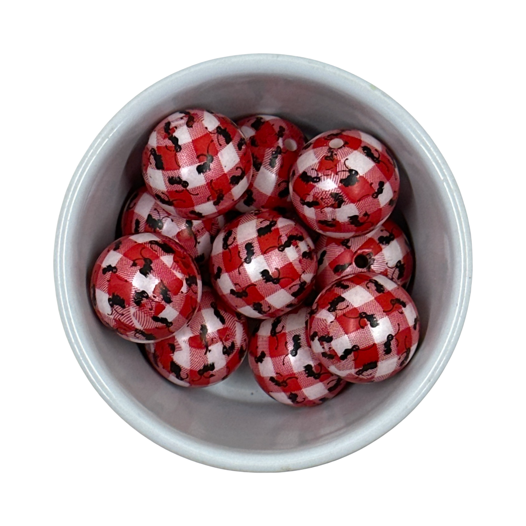 Picnic Ants Printed Bead - Stars at Night Co