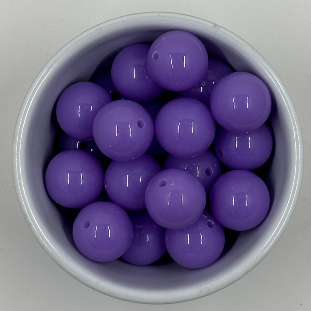 Light Purple Gumball Bead - Stars at Night Co