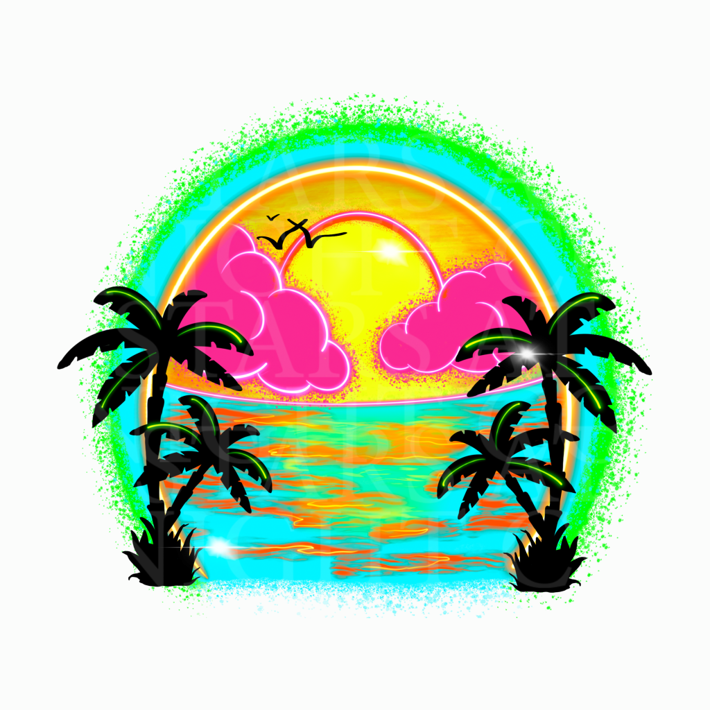 Airbrush Beach - Stars at Night Co