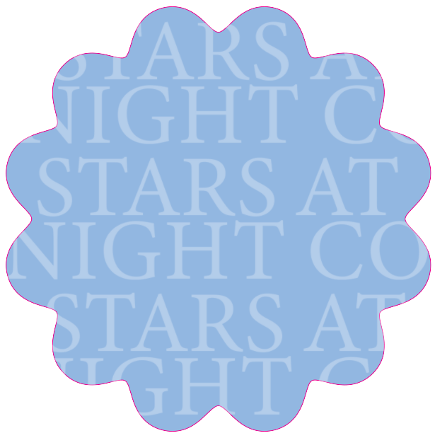 Cool Sun Badge Size Acrylic 2" No Hole - Stars at Night Co