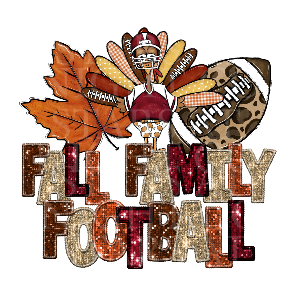 Fall Family Football - Stars at Night Co