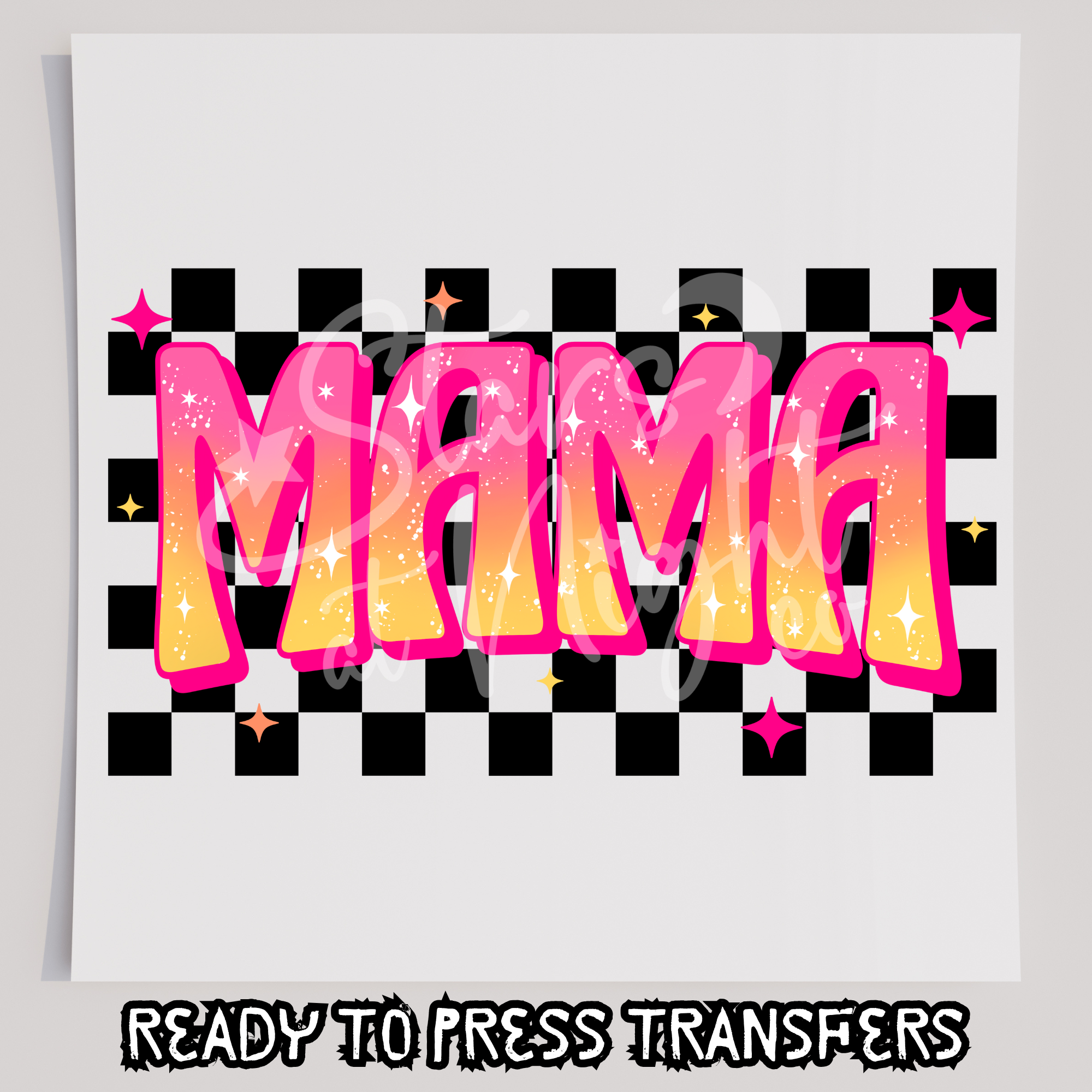 Checkered Mama - Stars at Night Co